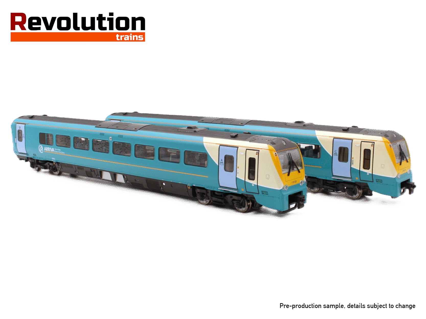 175008 — 2 car unit in Arriva Trains Wales livery (DCC Sound) — Revolu