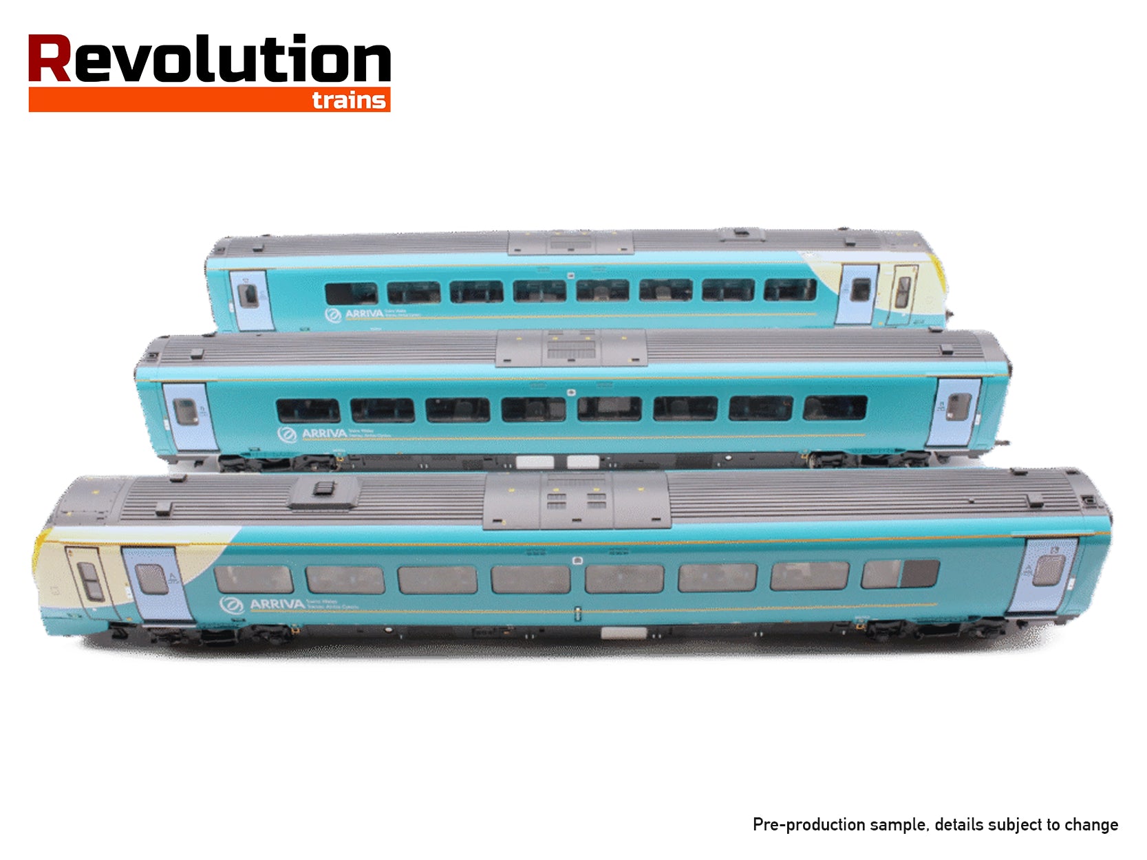 175103 — 3 car unit in Arriva Trains Wales livery (DCC Sound) — Revolu