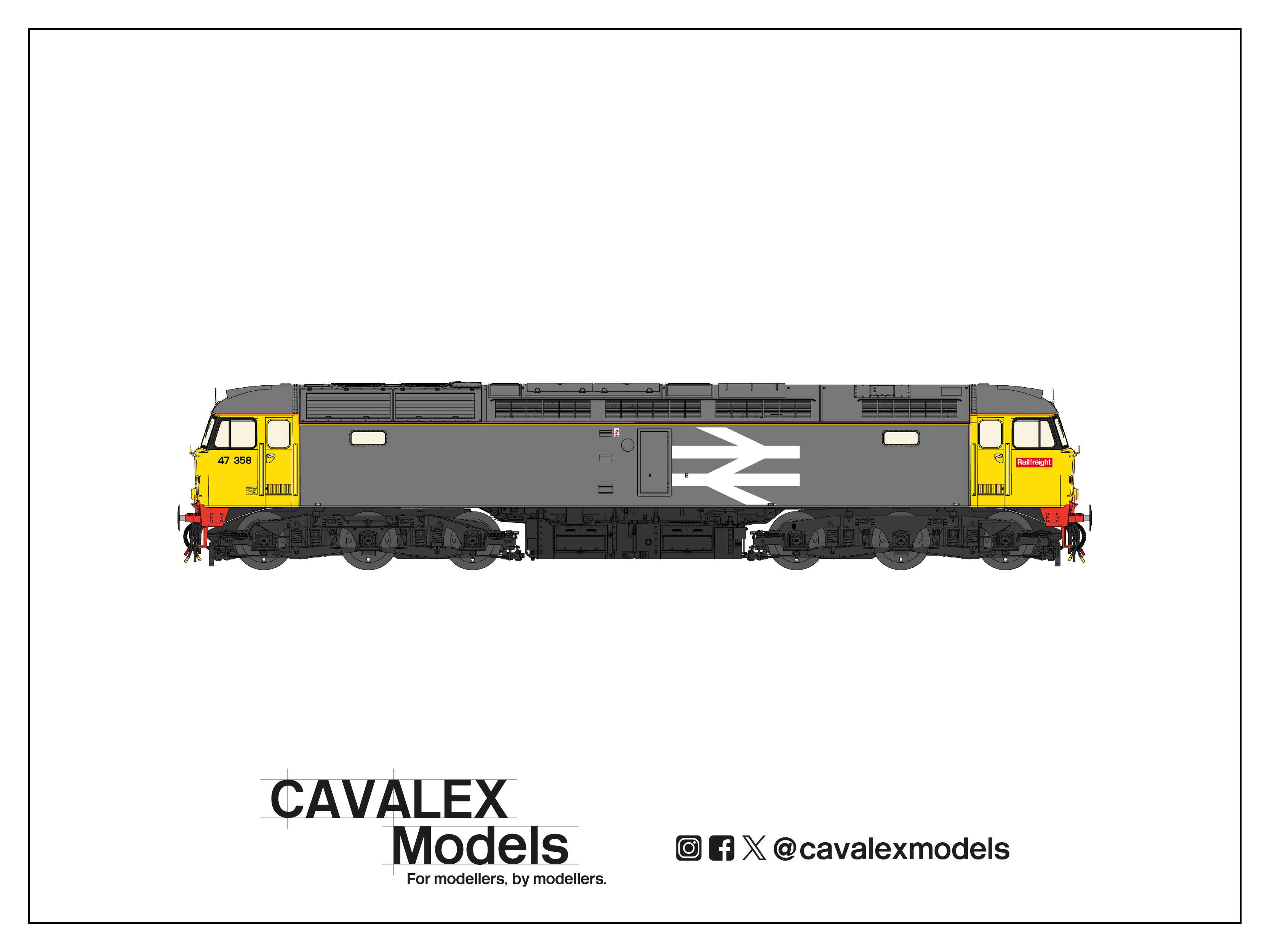47358 – Original Railfreight DCC Sound — Cavalex Models Class 47