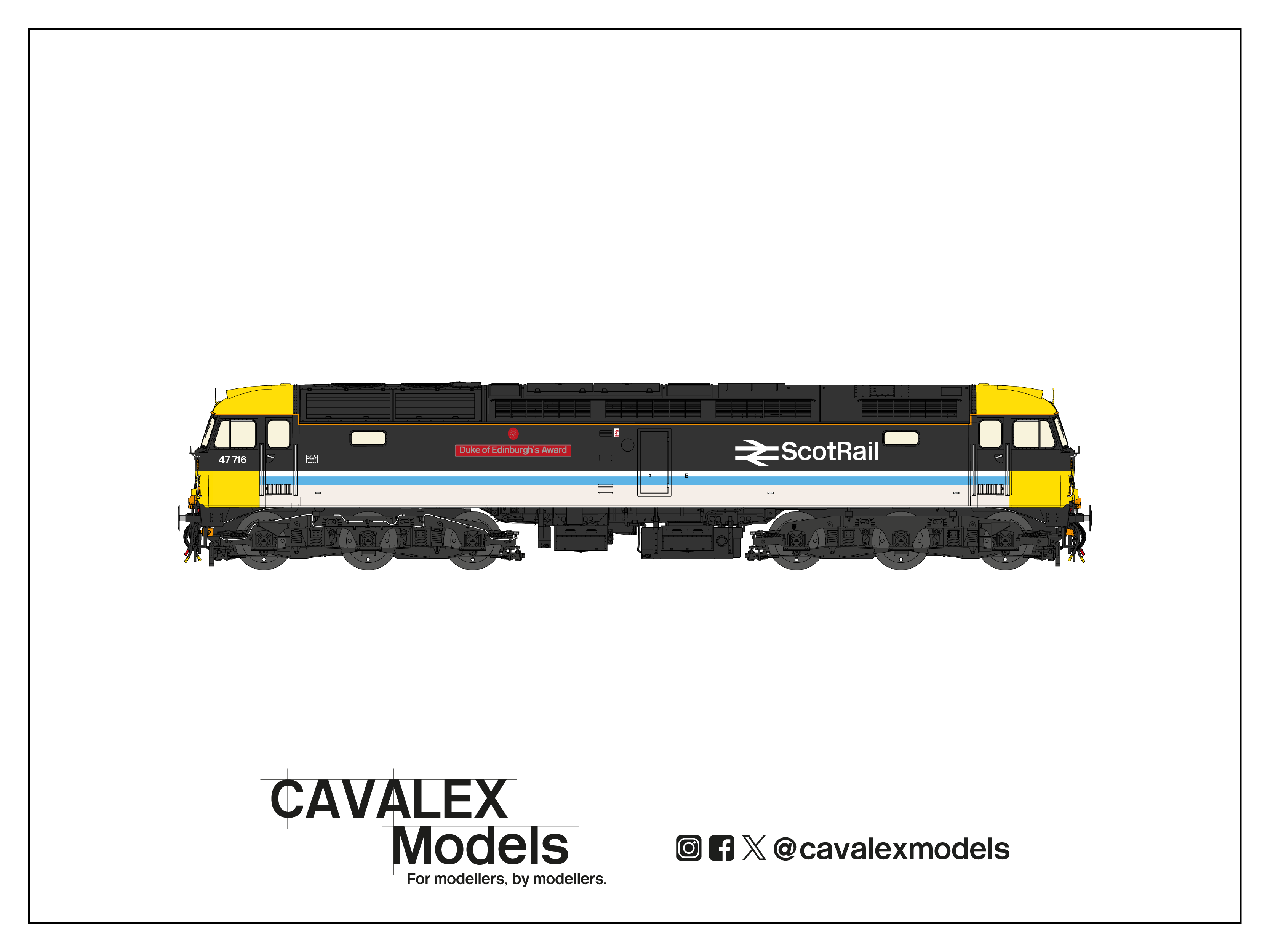 47716 - ScotRail – “Duke of Edinburgh’s Award” DCC Sound — Cavalex Mod