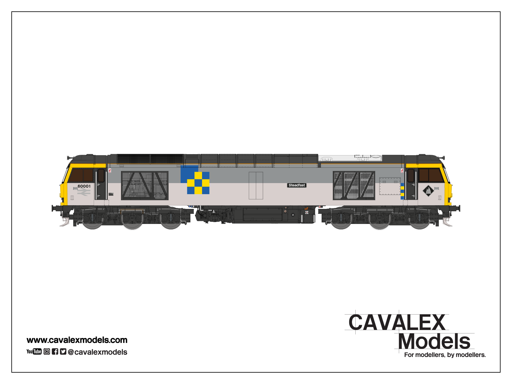 Cavalex Class 60 60001 “Steadfast” - Construction Sector - DCC Sound ...